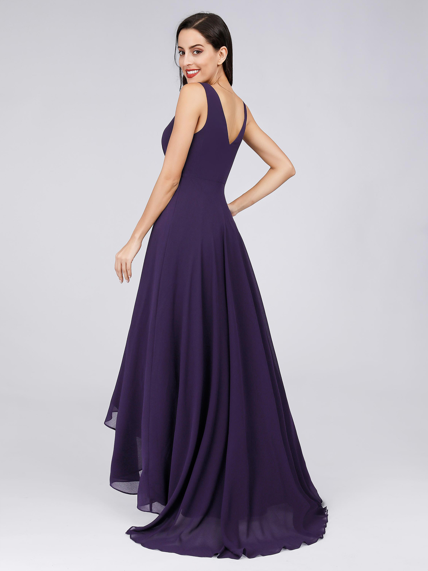 Ever Pretty Bridesmaid Dress Long Party Cocktail Formal Asymmetrical